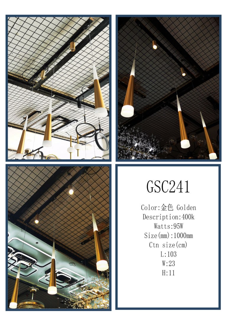 Cone-Shaped 3-Head Cluster Pendant Lights - Galaxy Empire